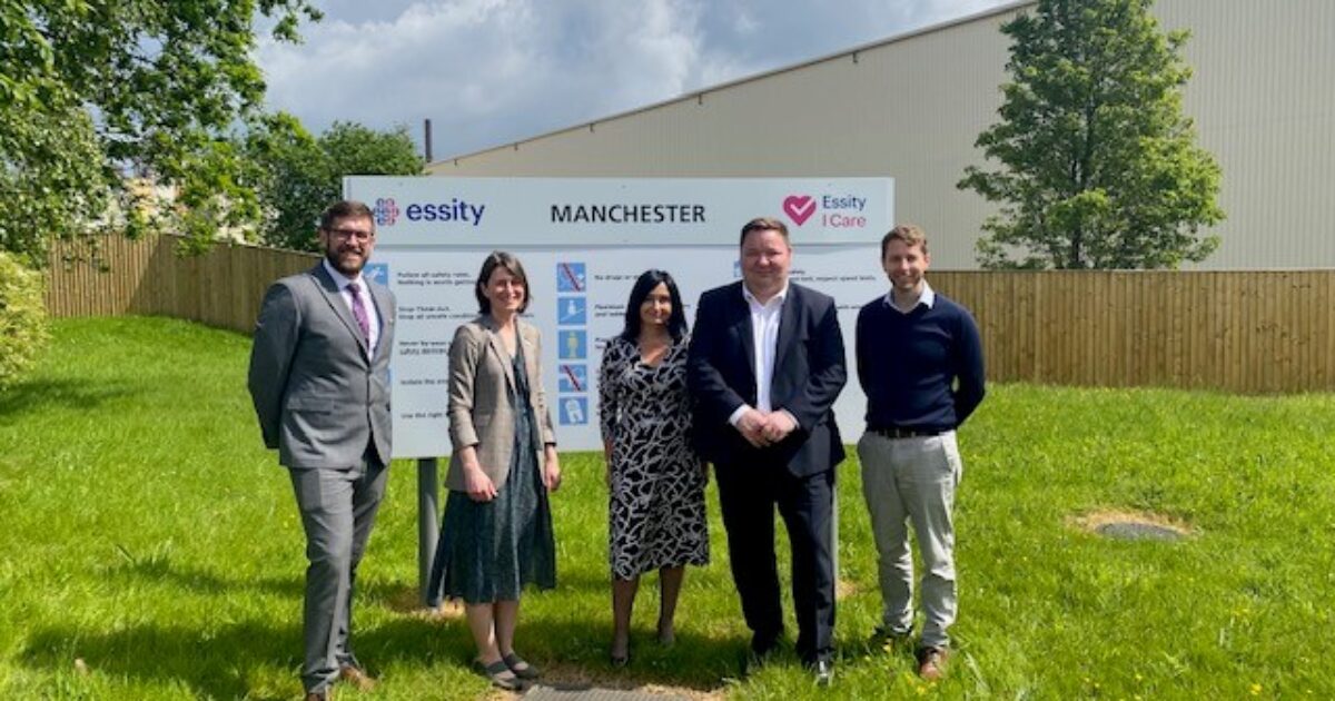 Andrew meets with toilet tissue manufacturer - Andrew Western