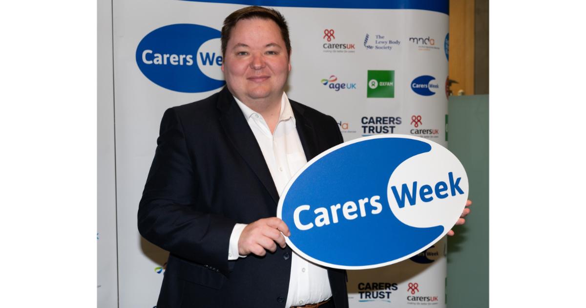 Andrew Western shows support for Carers Week 2023 - Andrew Western