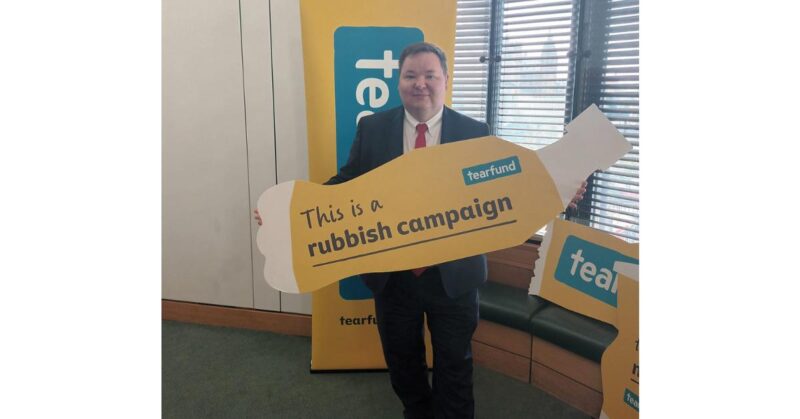 Stretford and Urmston MP supports Tearfund’s rubbish campaign - Andrew ...