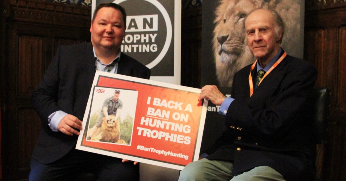 Ban Trophy Hunting event - Andrew Western